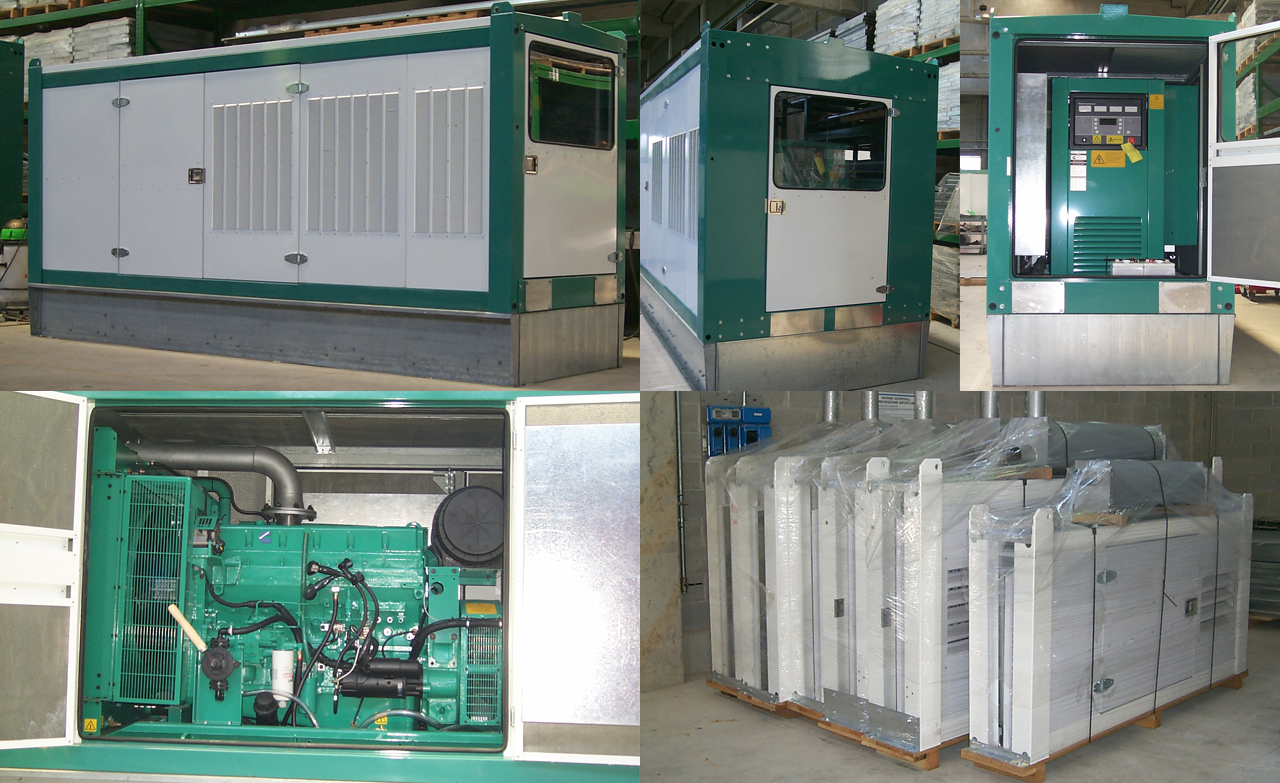 Cofanature insonorizzate per gruppi elettrogeni - Sital SRL