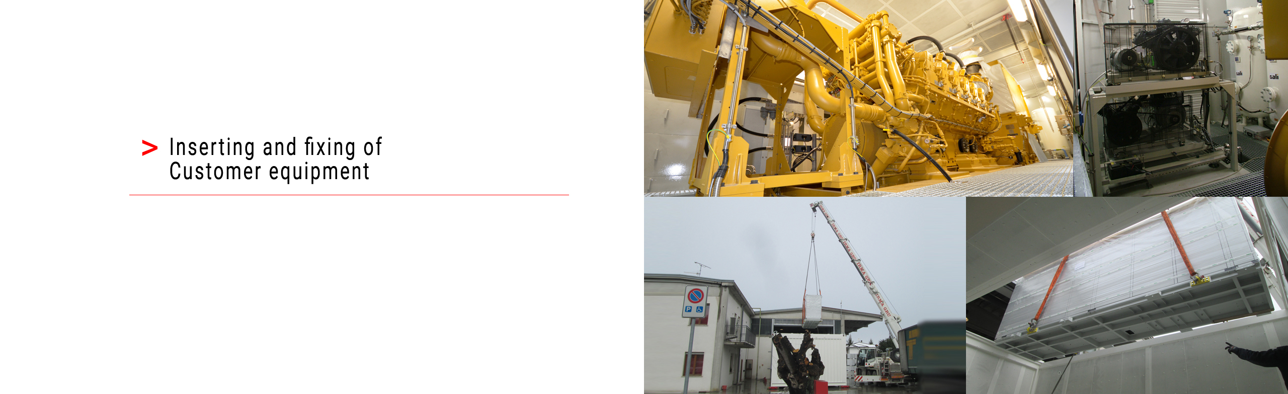 INSTALLATION & PACKAGE - Sital SRL