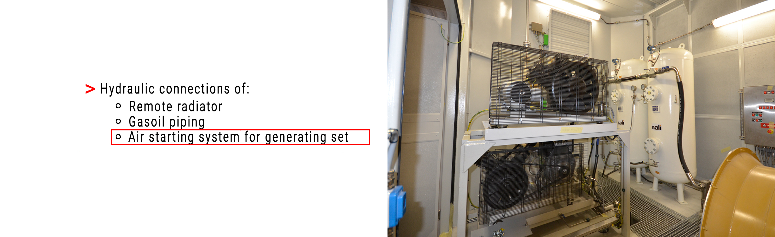 INSTALLATION & PACKAGE - Sital SRL