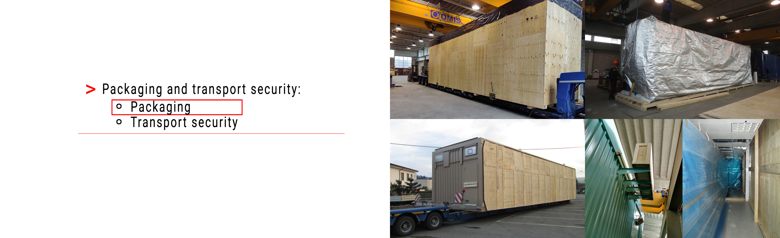 INSTALLATION & PACKAGE - Sital SRL